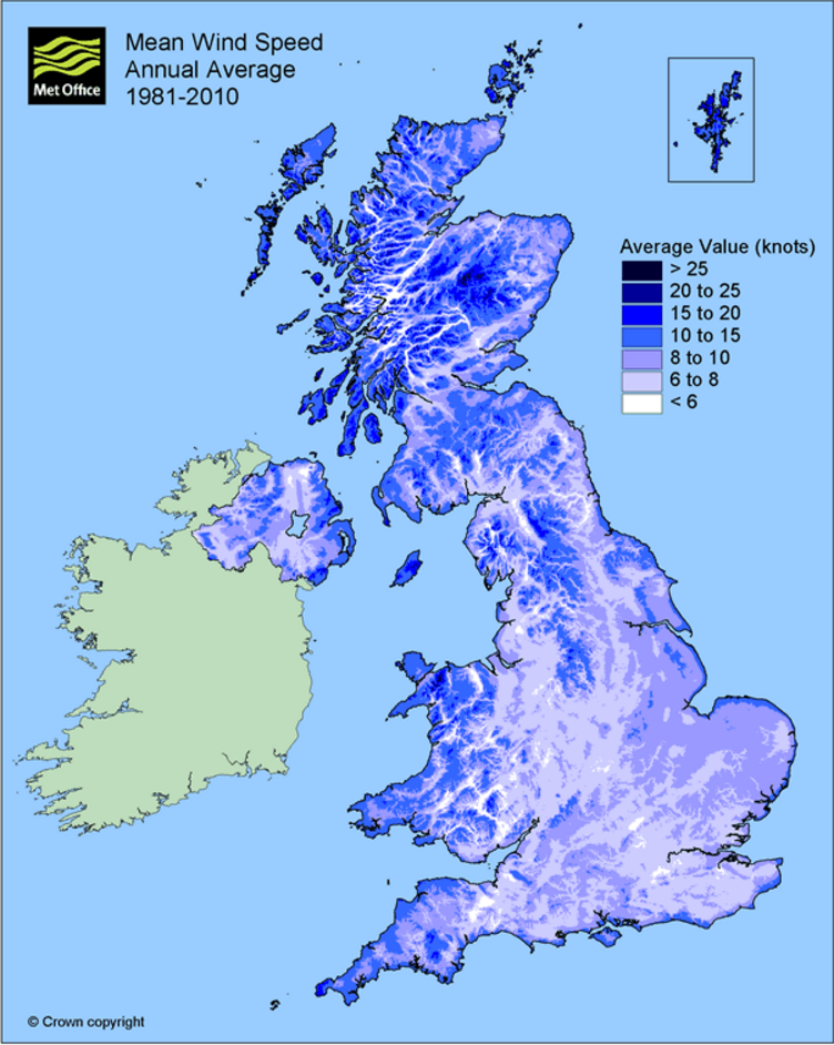 Factcheck Which Parts Of The UK Are Windy Enough For Windfarms