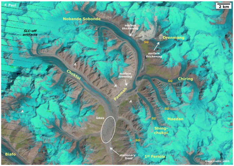 Animation: Satellite images of ‘surging’ glaciers in Asia - Carbon Brief
