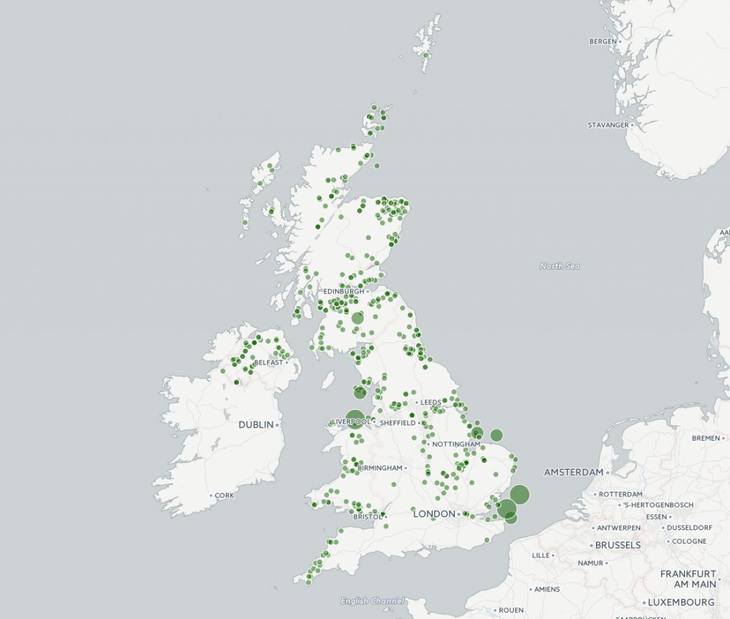 Factcheck: Which parts of the UK are windy enough for windfarms ...