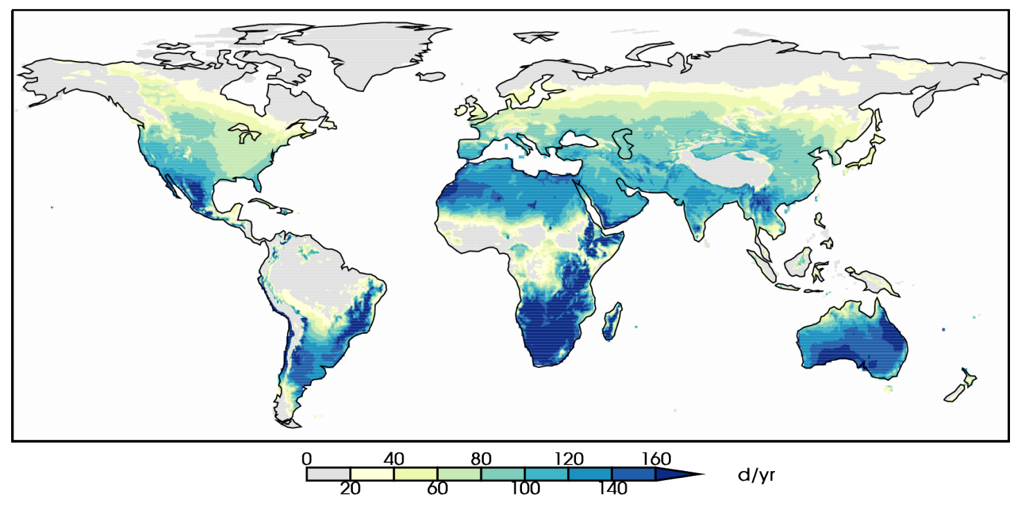 Dramatic decrease in ‘mild’ weather for tropical countries by 2100 ...
