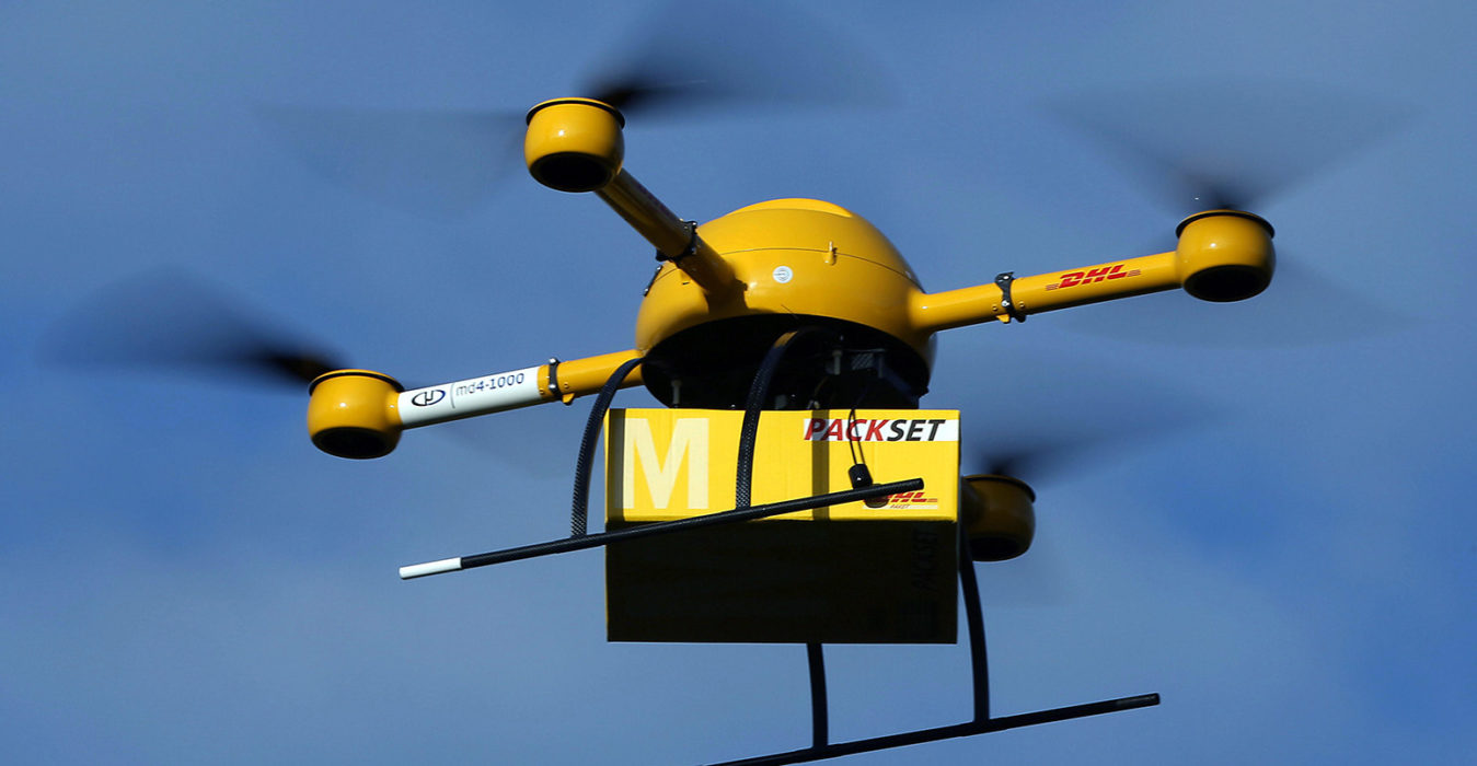 Small drones could be better for climate than delivery trucks, says ...