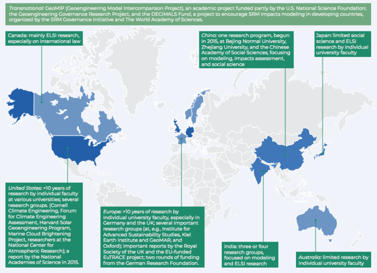 World must act quickly to govern solar geoengineering, report says ...