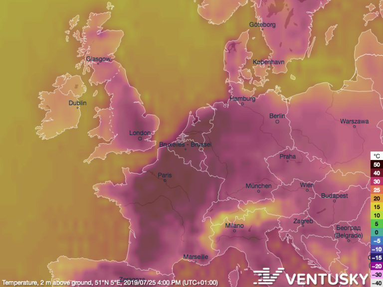Climate change made Europe’s 2019 record heatwave up to ‘100 times more ...