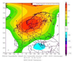 Met Office: The UK’s record-breaking August 2020 heatwave
