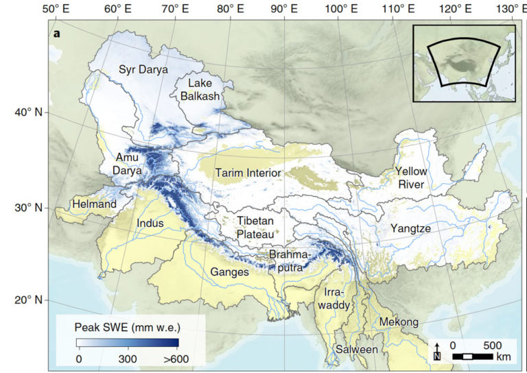 Climate change has driven 16% drop in ‘snow meltwater’ from Asia’s high ...