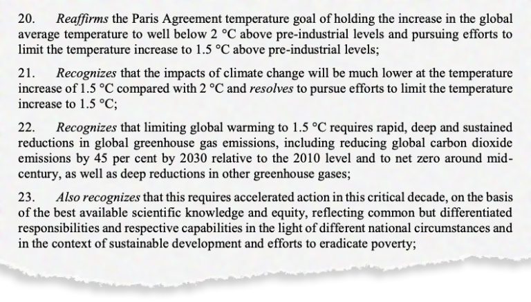 COP26: Key outcomes agreed at the UN climate talks in Glasgow - Carbon ...