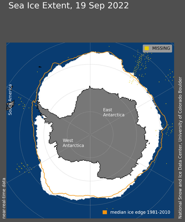 Arctic sea ice summer minimum in 2022 is ‘joint-10th lowest’ on record ...