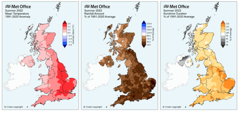 Guest post: A Met Office review of the UK’s record-breaking summer in ...