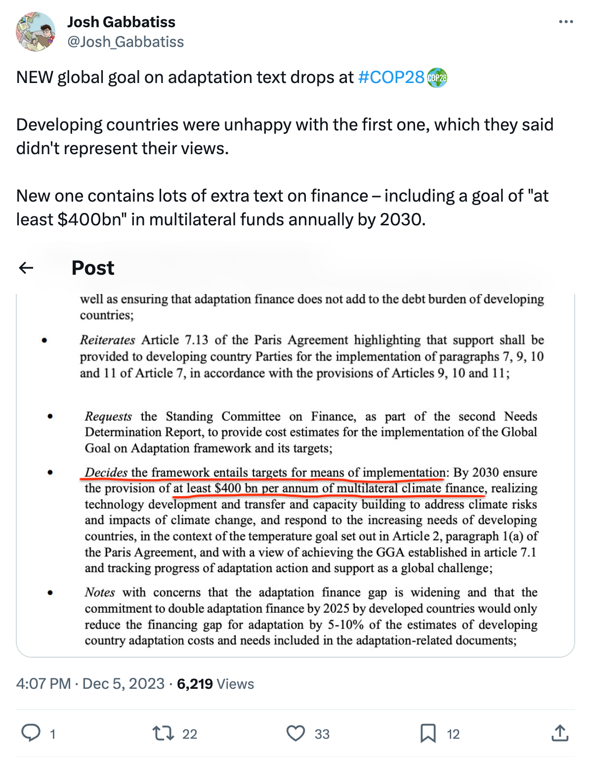 COP28: Key outcomes agreed at the UN climate talks in Dubai - Carbon Brief