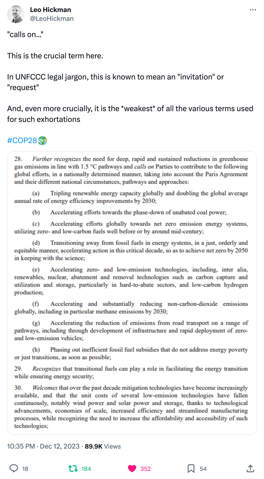 COP28: Key outcomes agreed at the UN climate talks in Dubai - Carbon Brief