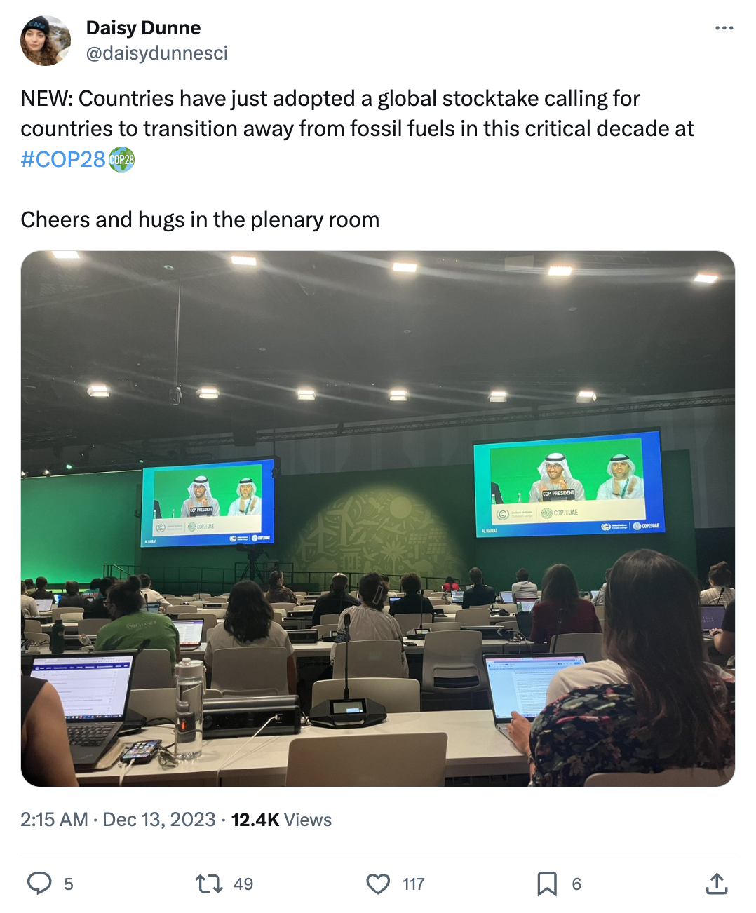 COP28: Key outcomes agreed at the UN climate talks in Dubai - Carbon Brief