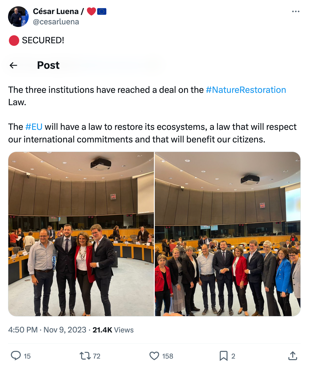 Q&A: What does the EU ‘nature restoration’ law mean for climate and ...