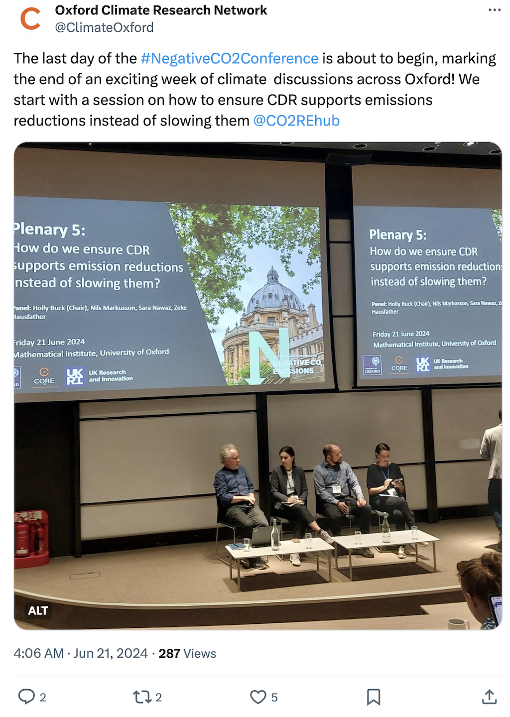 Negative emissions: Scientists debate role of CO2 removal in tackling ...