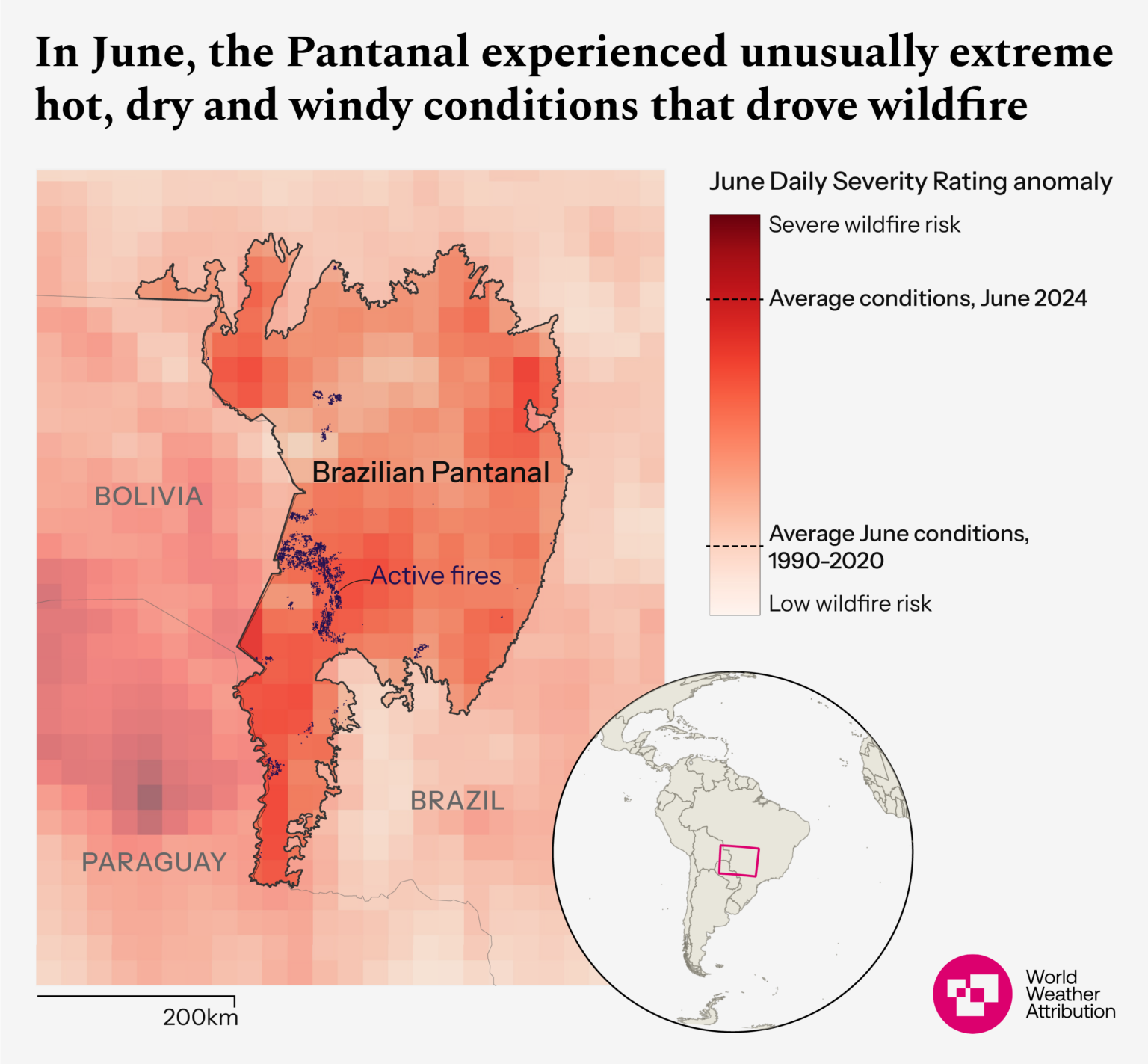 Climate change made the ‘supercharged’ 2024 Pantanal wildfires 40% more ...