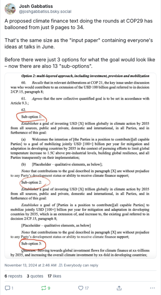 COP29: Key outcomes agreed at the UN climate talks in Baku - Carbon Brief