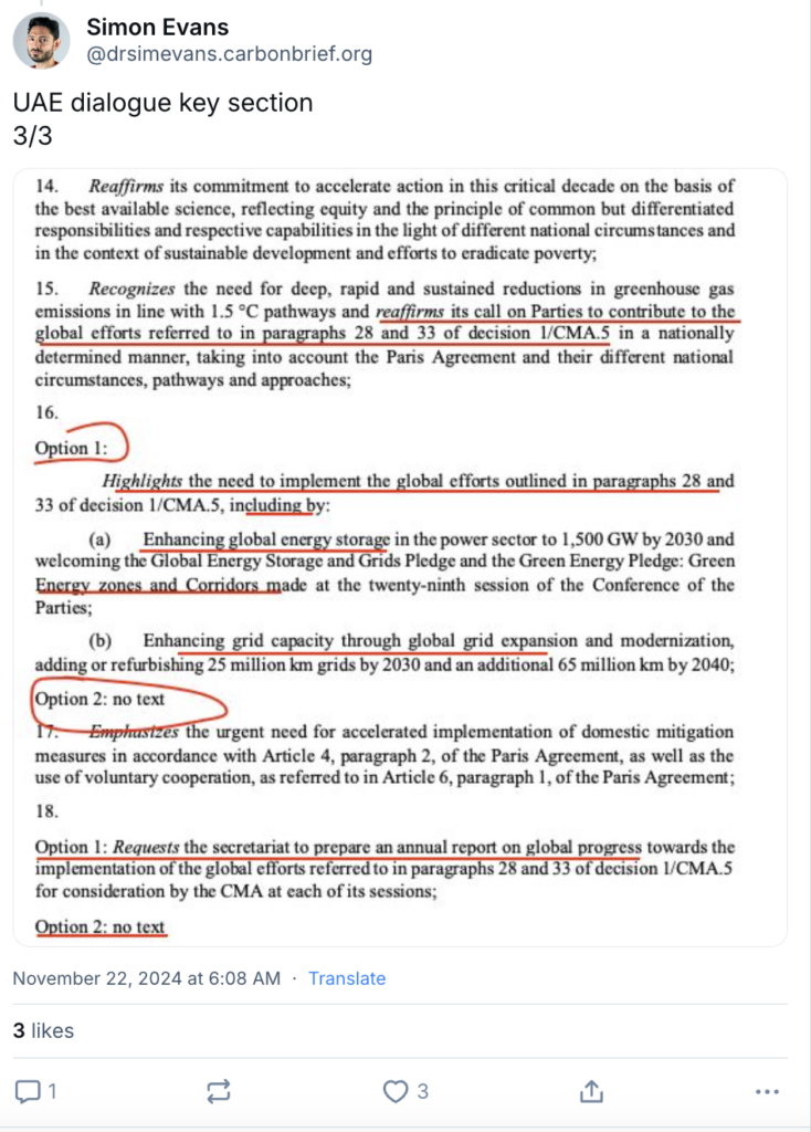COP29: Key outcomes agreed at the UN climate talks in Baku - Carbon Brief