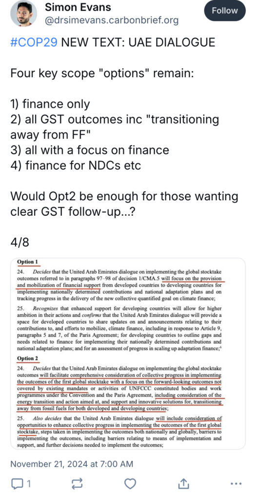 COP29: Key outcomes agreed at the UN climate talks in Baku - Carbon Brief