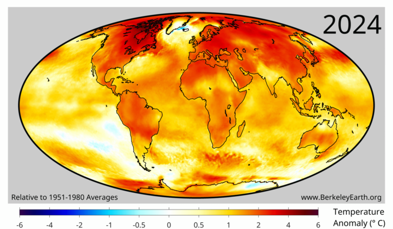 State of the climate: 2024 sets a new record as the first year above 1 ...