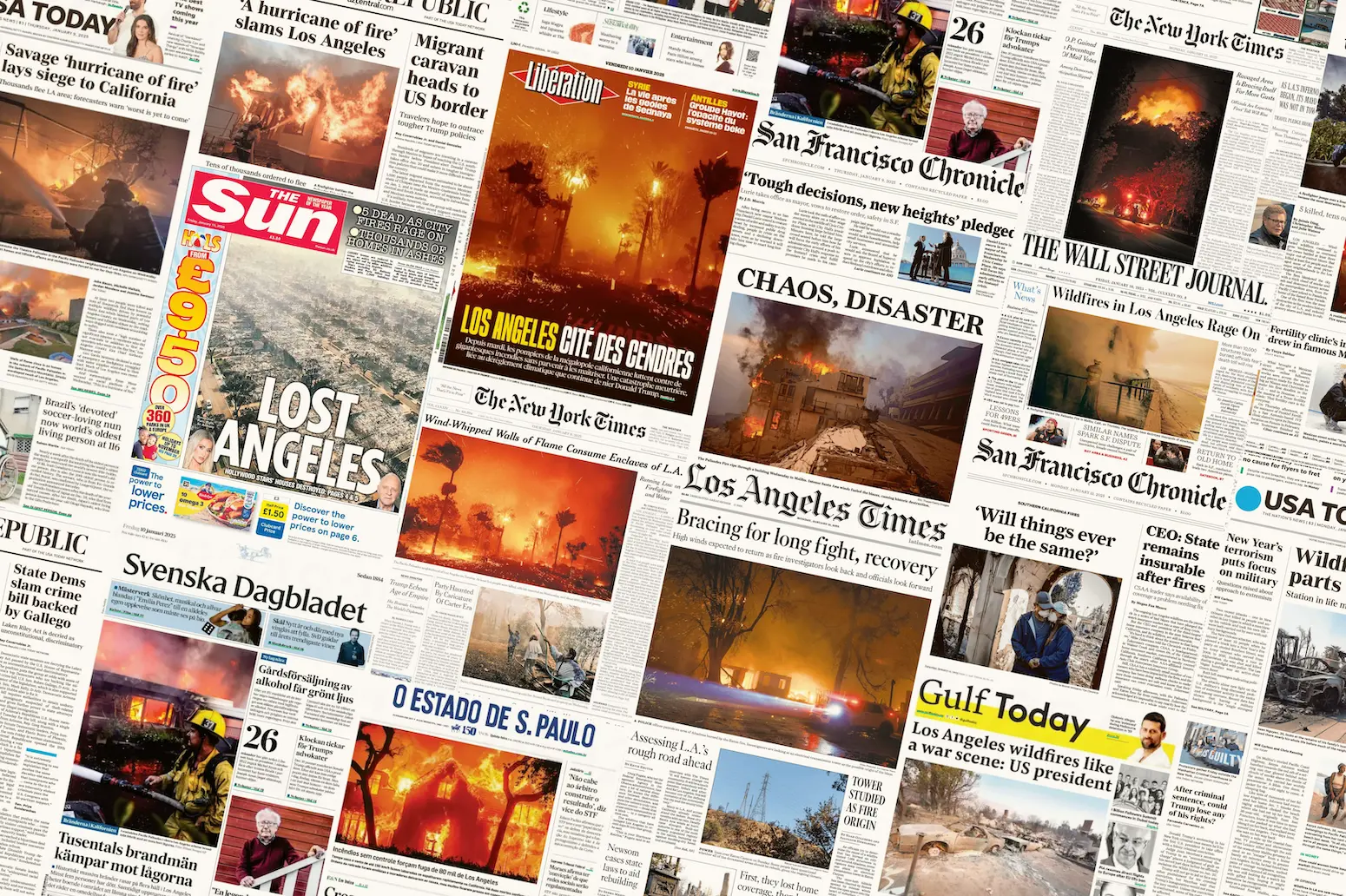 Media reaction: The 2025 Los Angeles wildfires and the role of climate ...